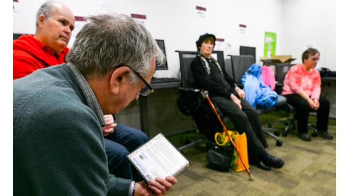 Supporting blind and partially sighted library users – The Disability Unit